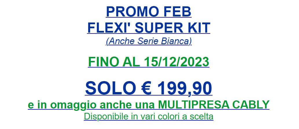FLEXI' SUPER KIT di FEB: un'occasione da non lasciarsi scappare! - P&P