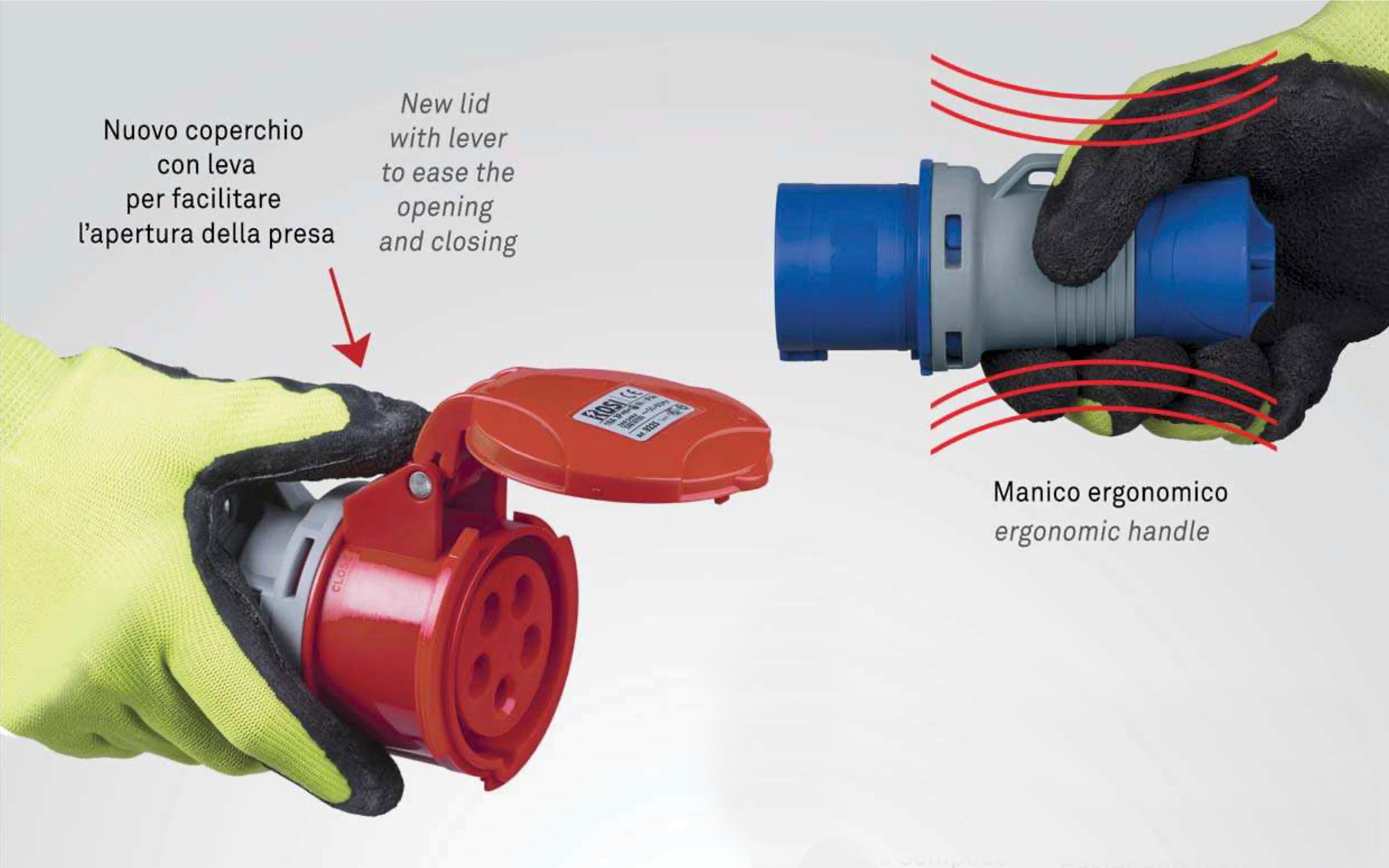 Spine e prese industriali ROSI: quando il design fa la differenza - P&P